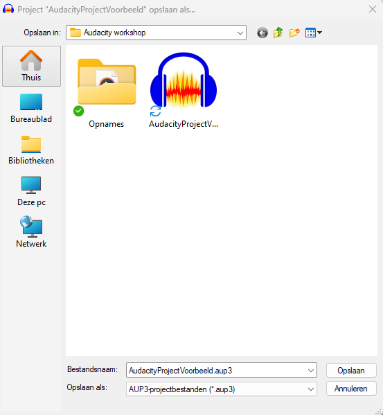 Audacity handleiding - voor podcast producties
